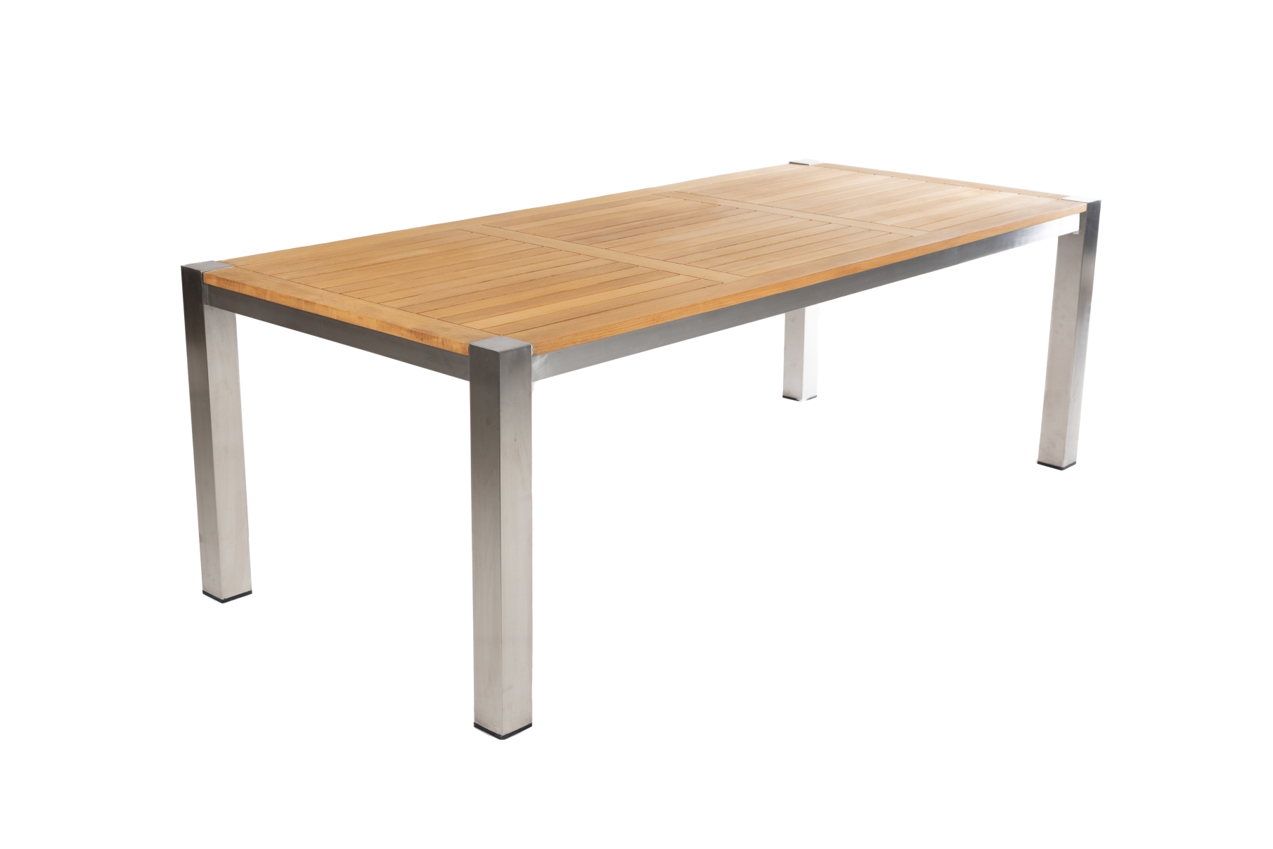 Como Dining Table with Teak Top – Mountain House Furniture