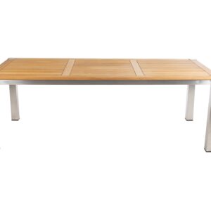 Como Dining Table with Teak Top – Mountain House Furniture