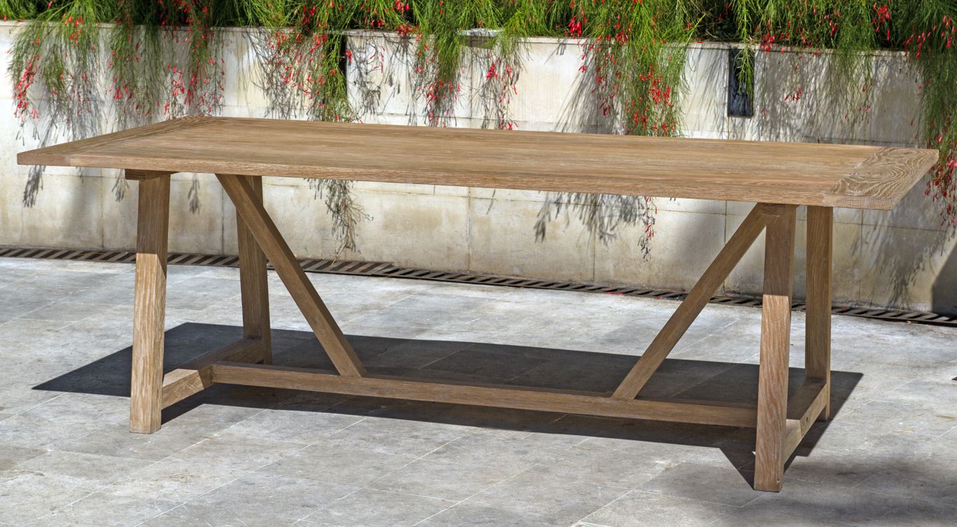 Florence Dining Table – Natural – Mountain House Furniture